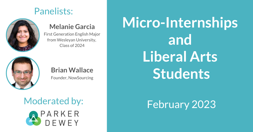 Engaging Liberal Arts Students with Micro-Internships